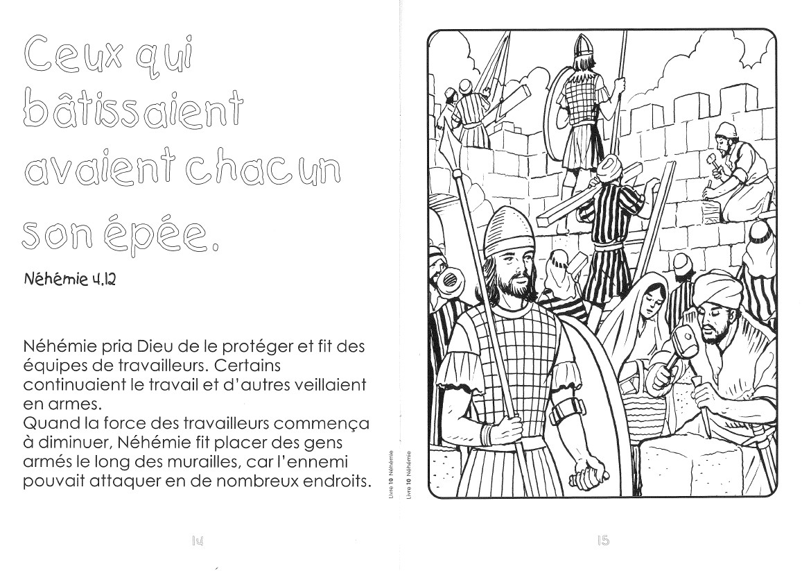 Découvrir la Bible en coloriant 10 ‣ Viens & Vois