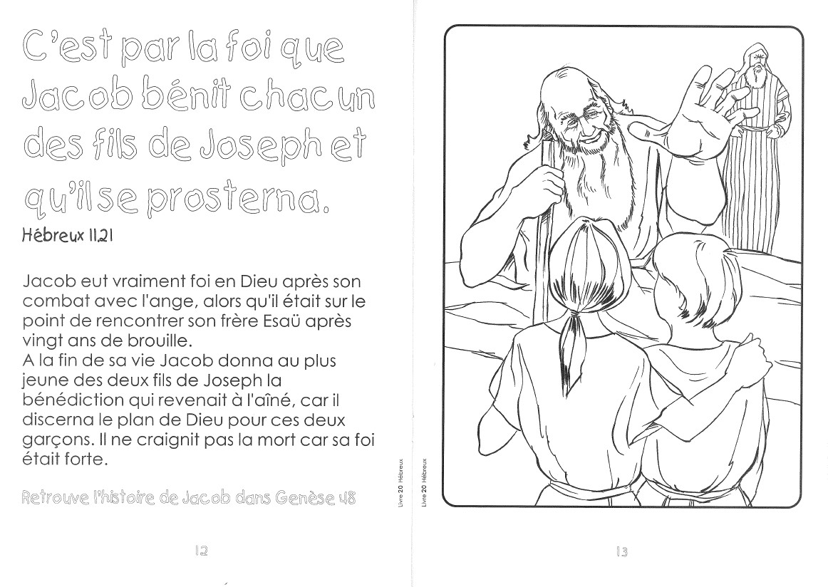 Découvrir la Bible en coloriant 20 ‣ Viens & Vois